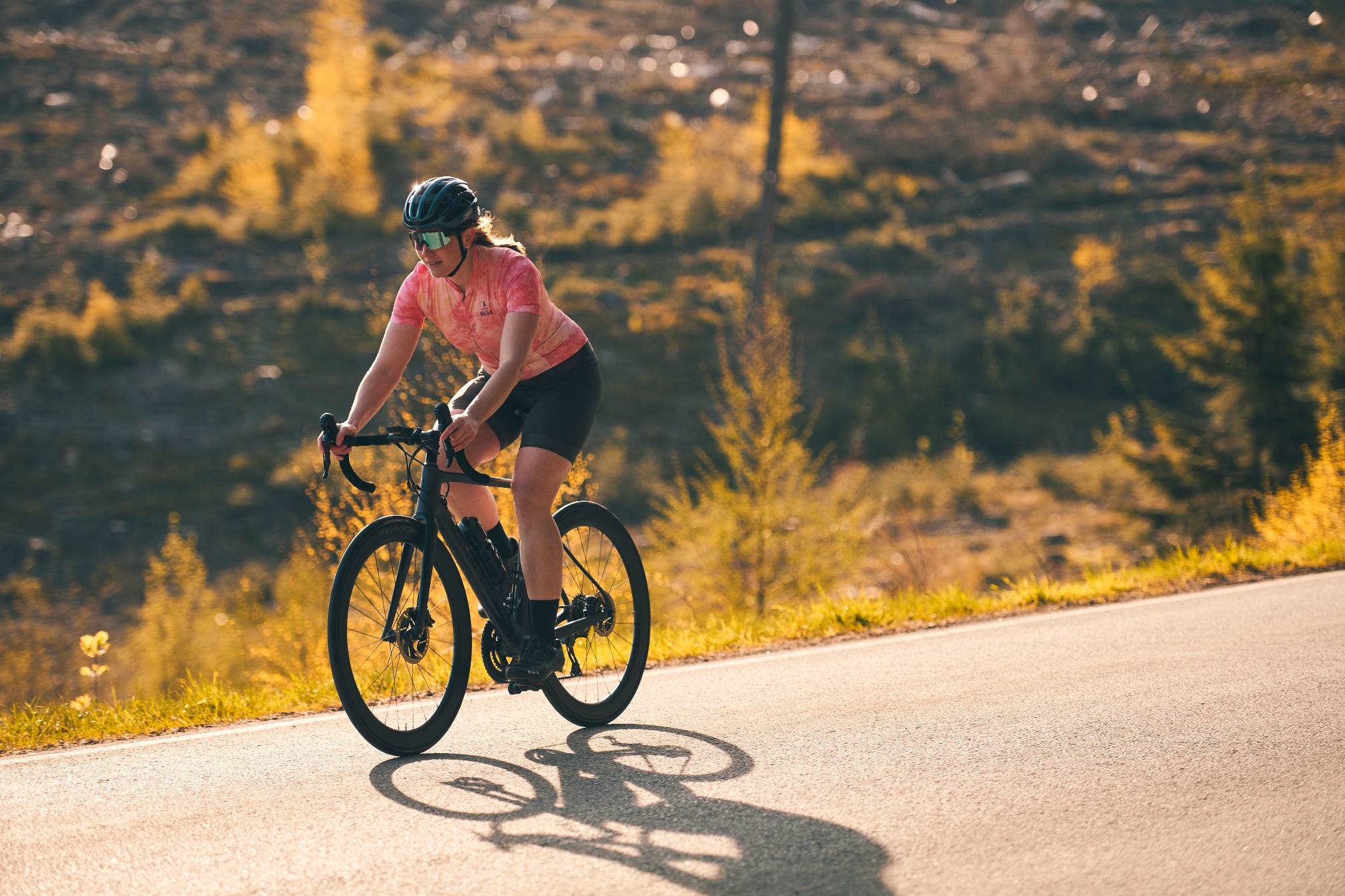 Racing bike - up the "highest"